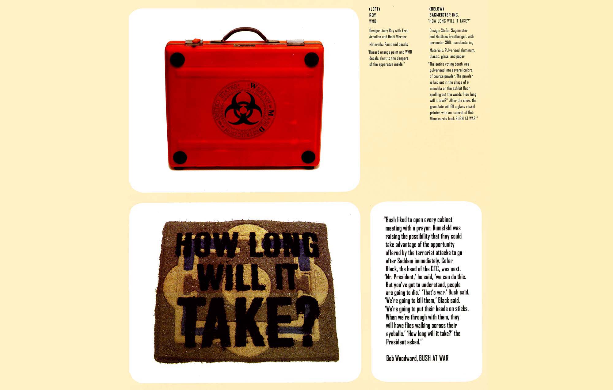 Lindy Roy | THE VOTING BOOTH PROJECT: WMD